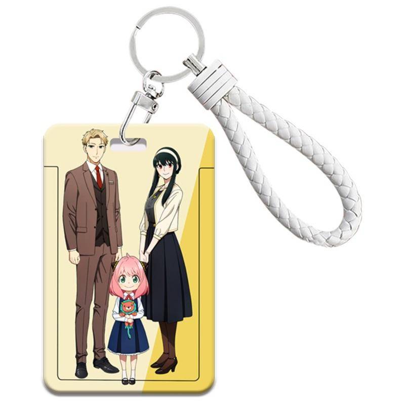 2022 Anime SPYxFAMILY Loid Forger Anya Forger Yor Forger Portable ID ...
