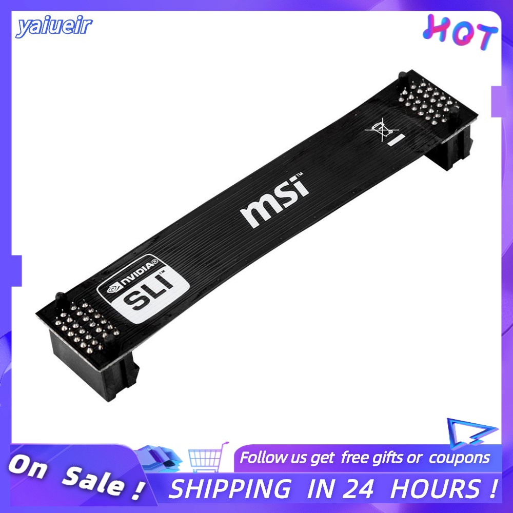 AIQ -YP19124 for MSI N Card Dual Graphics SLI Bridge Connector ...