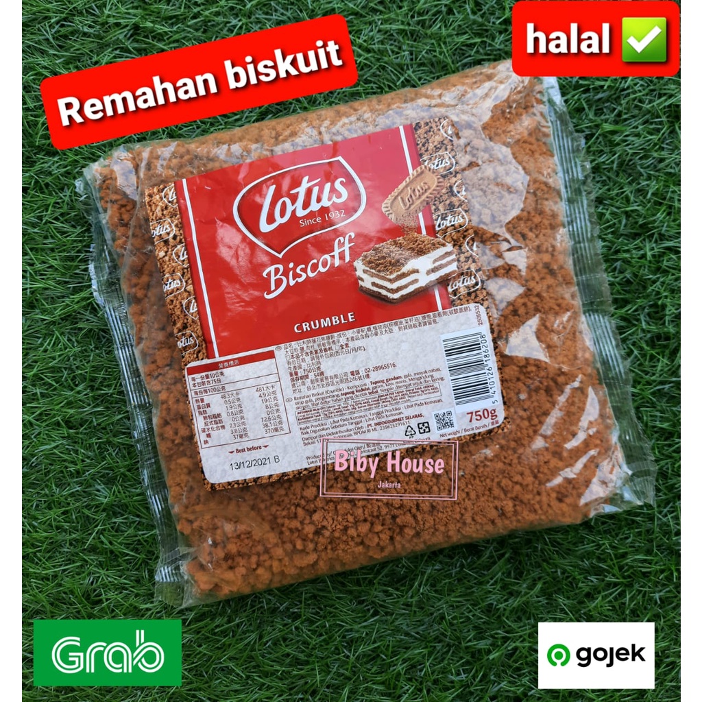 Lotus BISCOFF CRUMBLE 750 GR / LOTUS BISCUIT Recuit / LOTUS BISCUIT ...