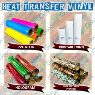 PVC Heat Transfer Vinyl 50cm x 1 meter | Shopee Philippines