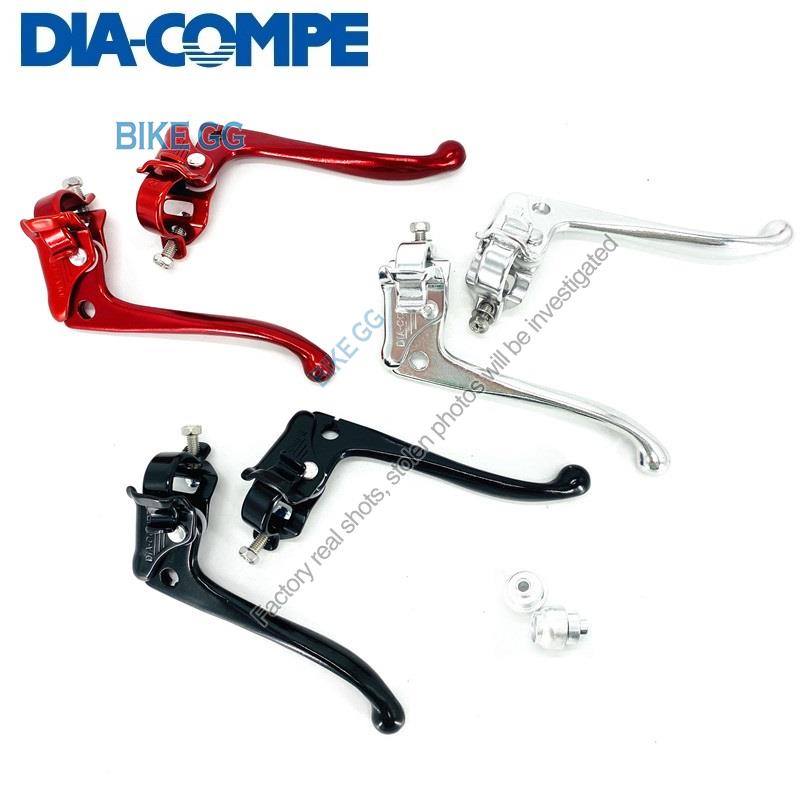 Dia Compe City Retro Bike Brake Levers 22.2mm Aluminum Alloy Calipers V Brake Levers Hinged ...