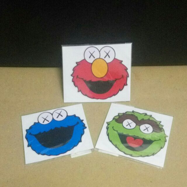 Elmo T-SHIRT STICKERS WATERPROOF PRINT STICKERS | Shopee Philippines