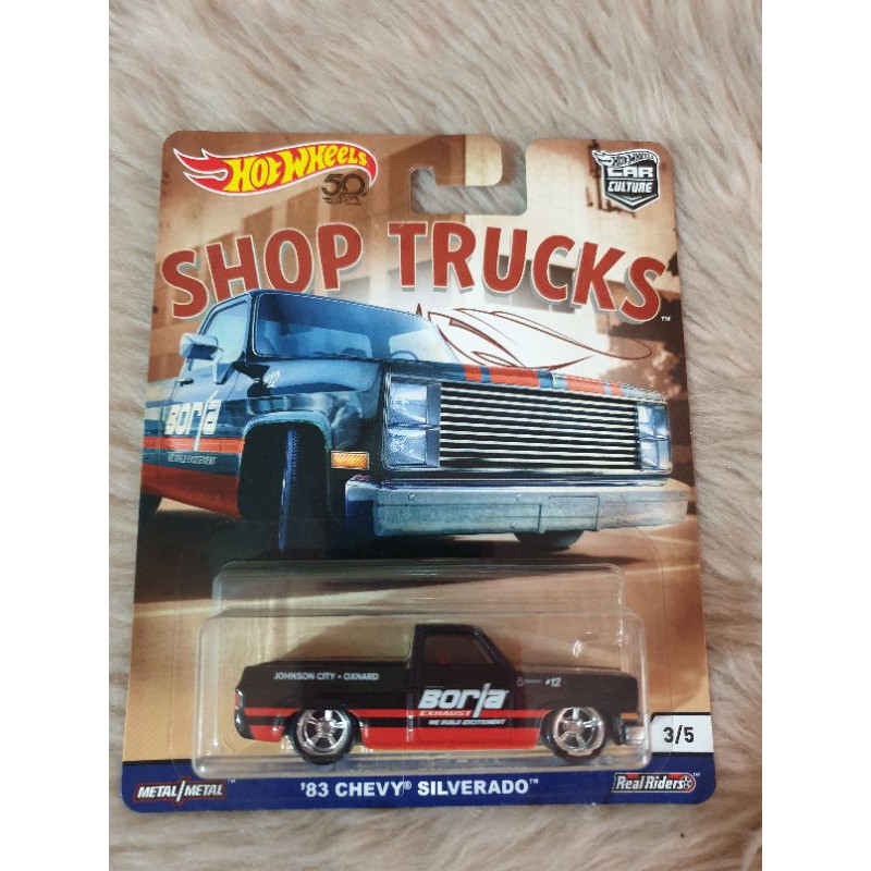 Hotwheels Shop Trucks 83 CHEVY SILVERADO | Shopee Philippines