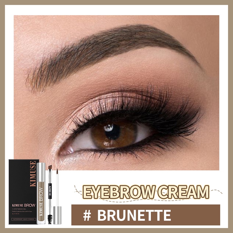 KIMUSE Eyebrow Gel Cream Waterproof Eyebrow Henna Tattoo Shade Eyebrow ...