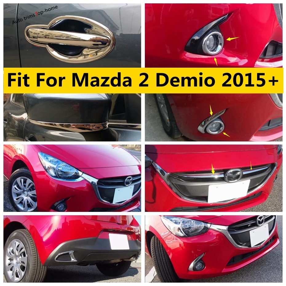 For Mazda 2 Demio 2015 - 2019 Front Bumper Fog Lights Lamps / Door ...
