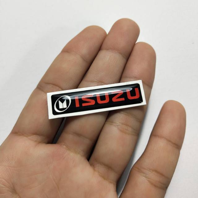 Isuzu car stickers 4pcs embossed | Shopee Philippines
