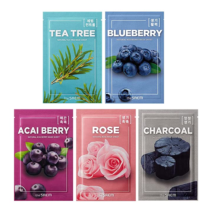 The Saem Natural Mask Whitening and Moisturizing Paper Mask 21ml ...