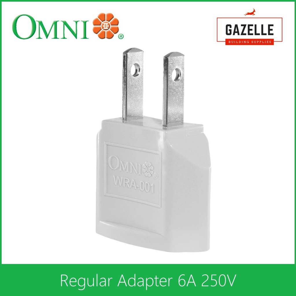 Omni Regular Adapter Socket Plug Outlet Adapter - WRA-001 | Shopee ...