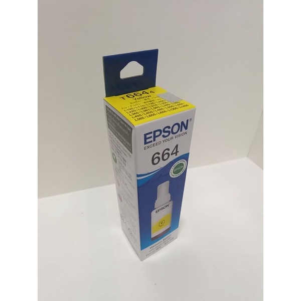 Original Genuine Epson 664 Ink Bottle for Epson L120 L121 L360 L1300 | Shopee Philippines