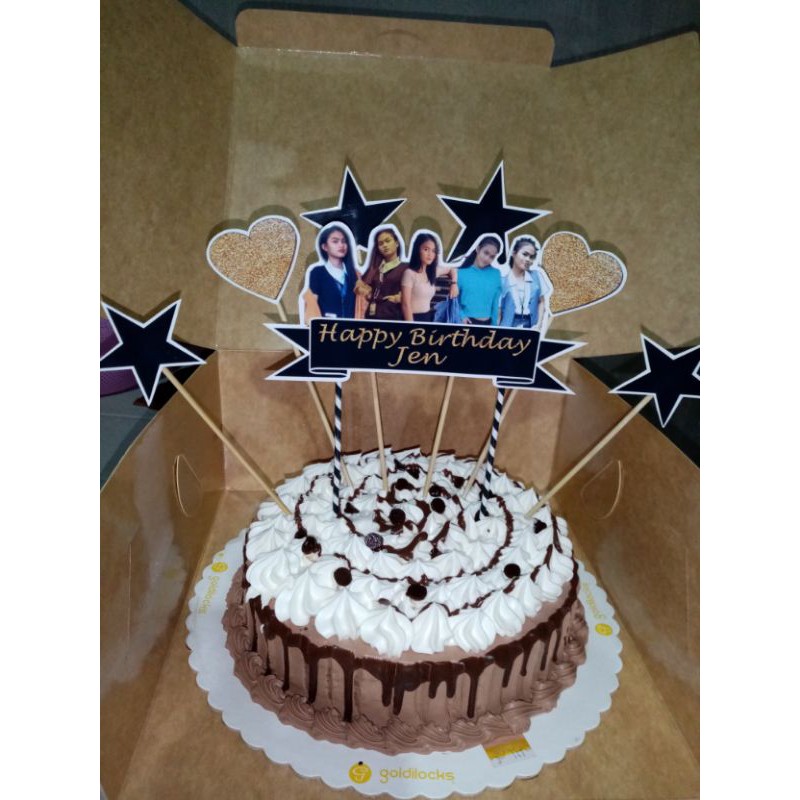 RAYRE CUSTOMIZE PERSONALIZED CAKE TOPPER CAKE DECORATION | Shopee ...