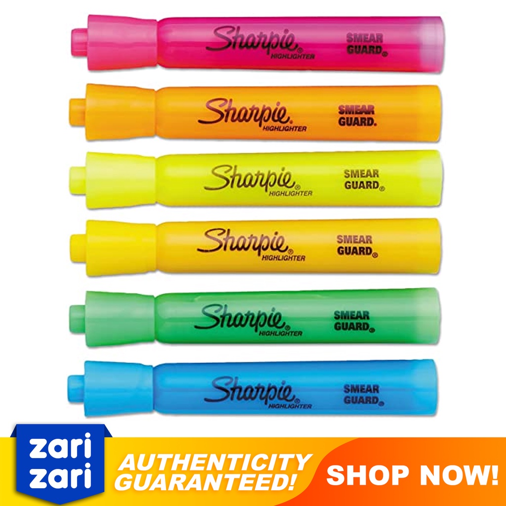 Sharpie Tank Highlighter per piece Chisel Tip | Shopee Philippines
