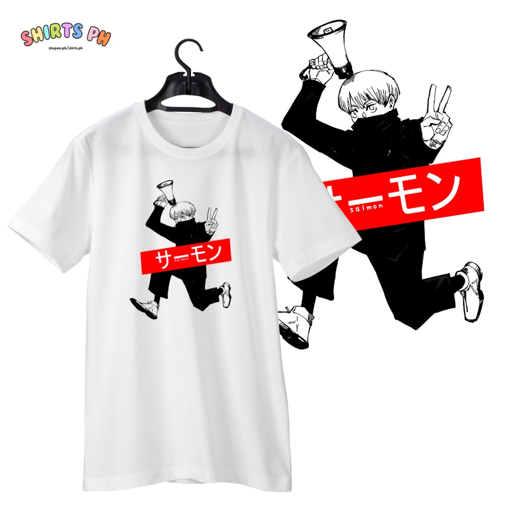 Jujutsu Kaisen Toge Salmon Anime Tshirt | Shirts.PH | Shopee Philippines