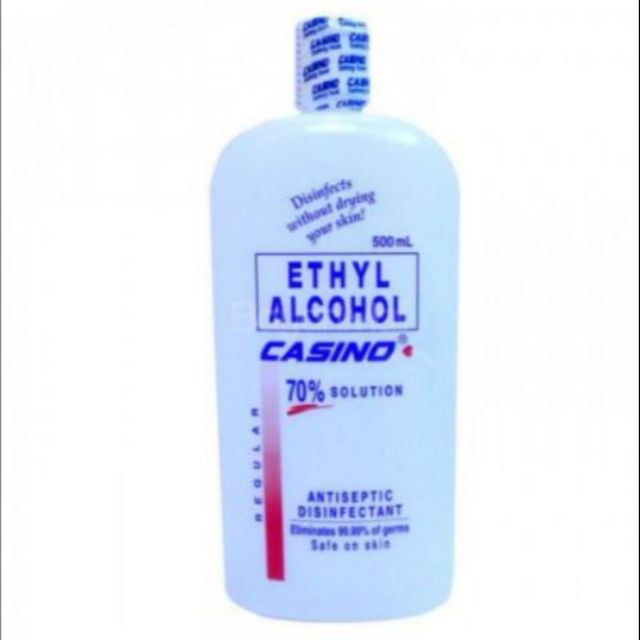 CASINO 70% Ethyl Alcohol 500ml | Shopee Philippines