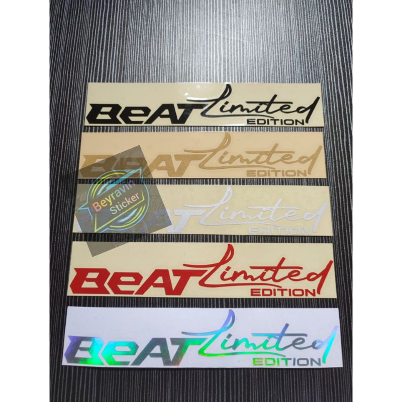 Beat STICKER LIMITED EDITION CUTTING | Shopee Philippines