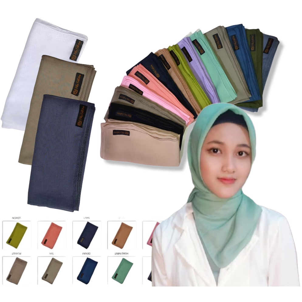 Muslimah Hijab - RECTANGULAR HIJAB (ultra Fine Original material ...