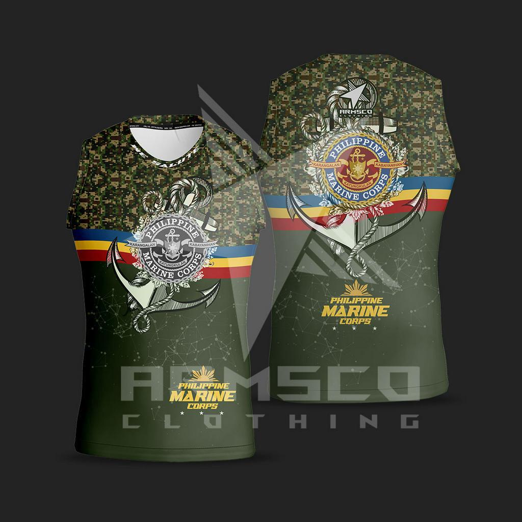 Marines PH ArmsCo V1 Singlet Full Sublimation | Shopee Philippines