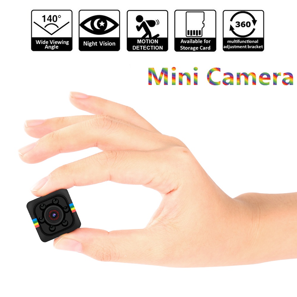 SQ11 Mini Camera HD 1080P Small Camera Night Vision Camera Mini Camera ...