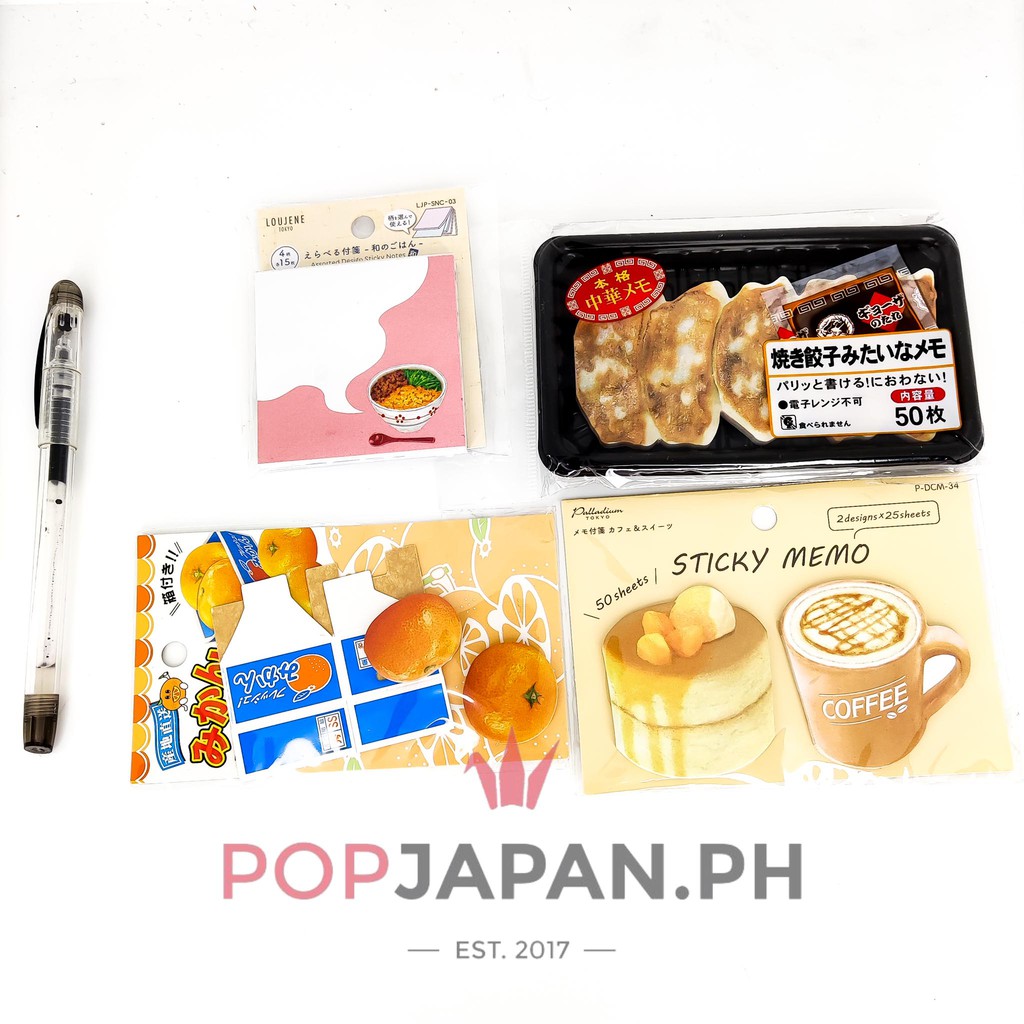 Japanese Sticky Notes Food Design | Shopee Philippines