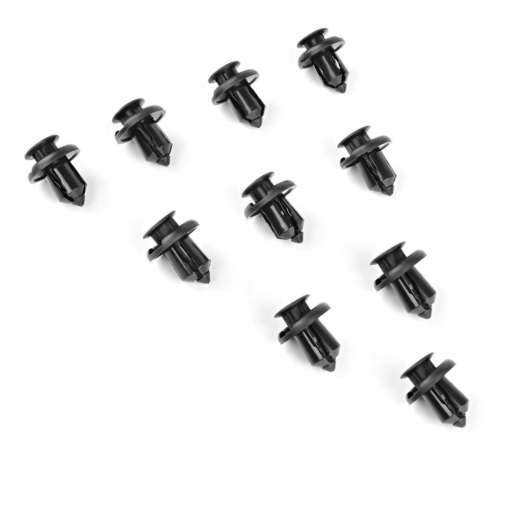 Plastic Retainer Bumper Rivet Trim Clip 10mm Honda Civic Accord CRV Car ...