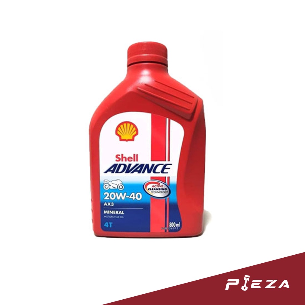 Shell Advance 800ml AX3 20W- 40 Motorcycle Oil (1 Box - 12 Pcs ...