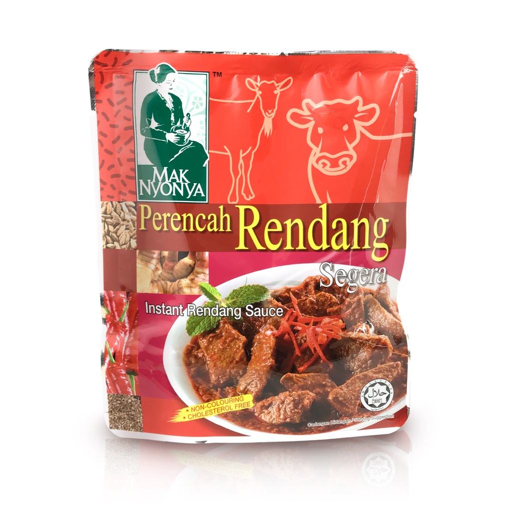 Mak HALAL Instant HALAL Lace Dry Curry Spices For Beef / Chicken 200g ...
