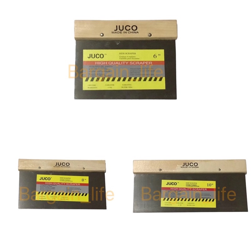 Right angle wood scraper Paint scraper Putty spatula with wooden ...