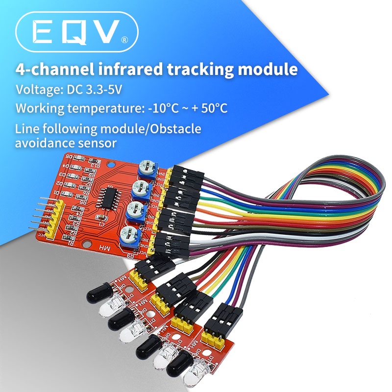 Four Road 4 Channel Infrared Detector Tracking Transmission Line ...