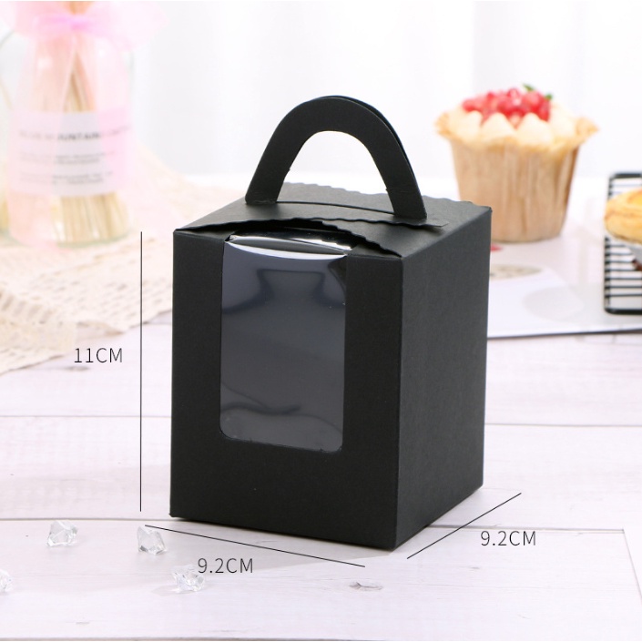 Pastry Box Single Solo Cupcake Box Cookies Boxes Individual Box with ...