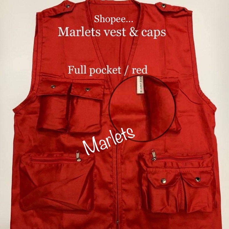 Medic Vest 8 pockets ORIGINAL Marlet's multiple pockets Chaleco for ...