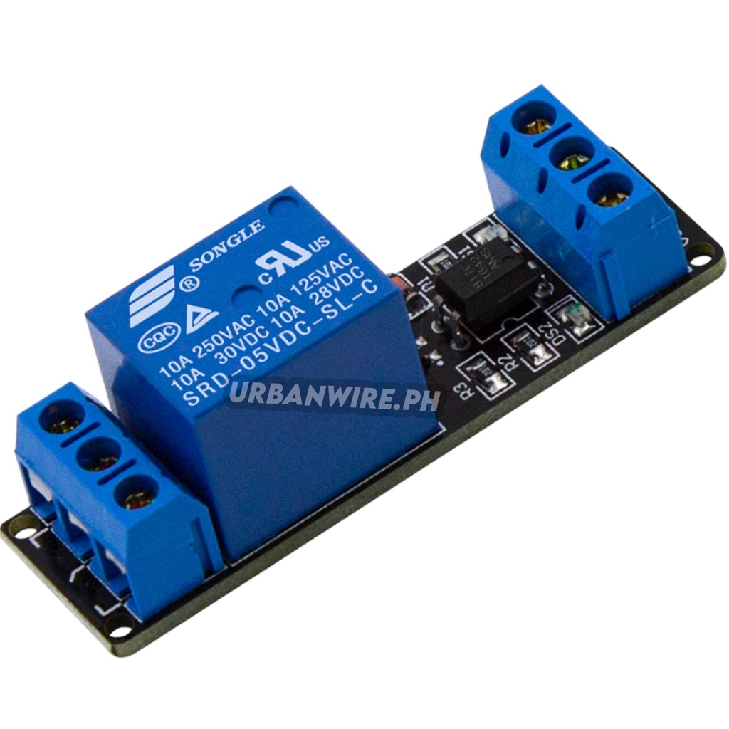 🟦1-Channel Relay Module with Optocoupler 5V 10A for Piso WiFi🟦 | Shopee ...