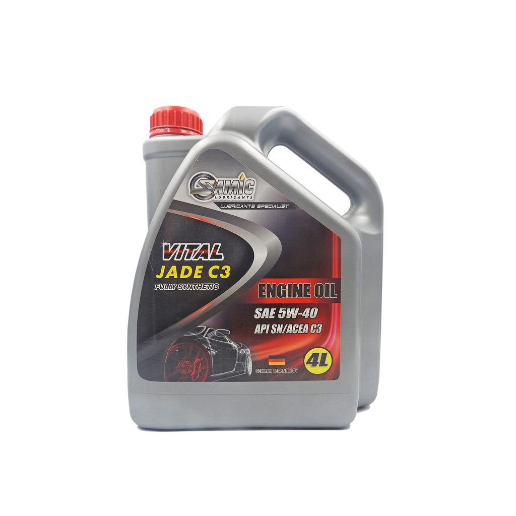 Samic Vital Jade C3 SN/ACEA C3 5W40 Fully-Synthetic Gasoline/Diesel ...