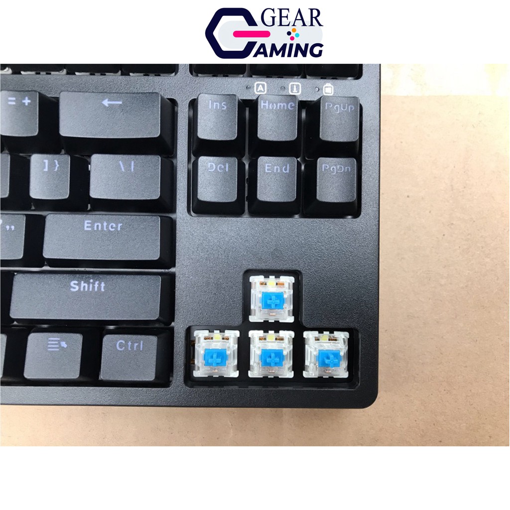 E-dra EK387 Gateron Mechanical Keyboard Latest Version 2021 - White led ...