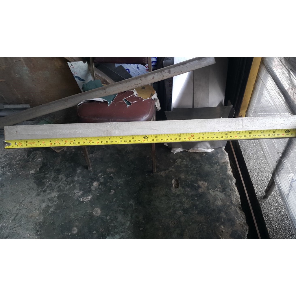 Stainless Steel Angle Bar 4mm Thick 2" x 2" x 2 FEET Length (304) Mill ...
