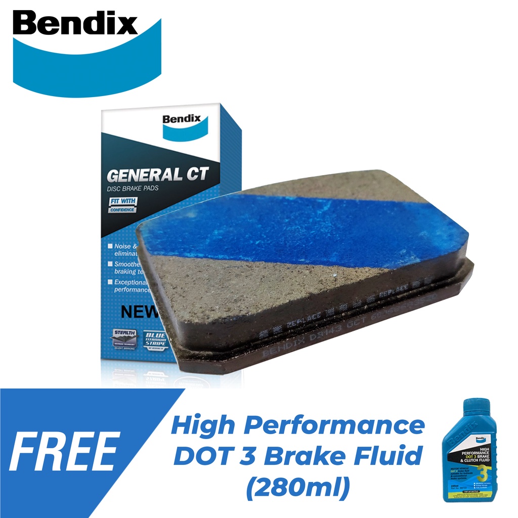 Bendix Brake Pads GCT DB143 Front Set for Mercedes Benz W123 1976-1979 | Shopee Philippines