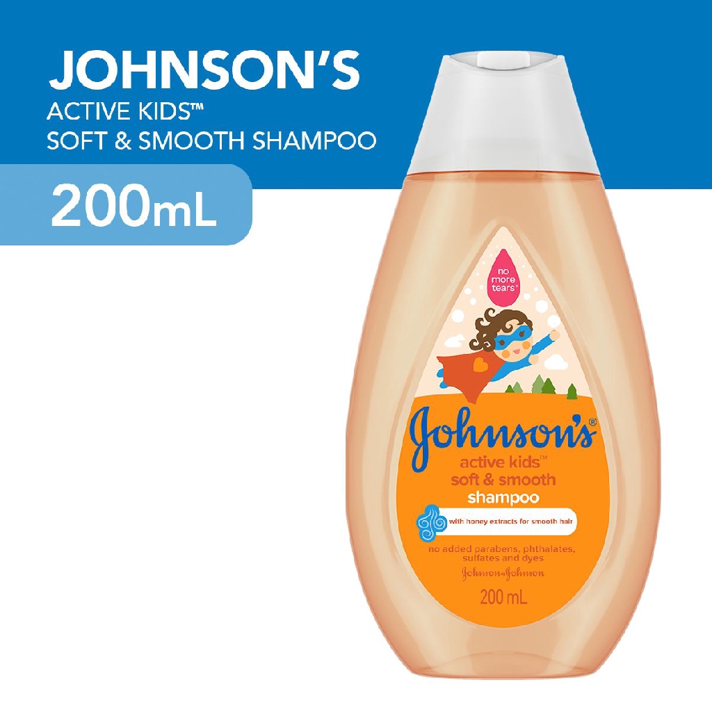 JOHNSONS N JOHNSONS Soft And Smooth Shampoo 200mL | Shopee Philippines