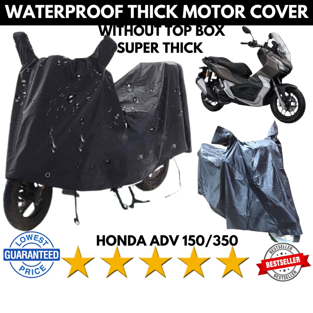THICK HONDA ADV 150 MOTOR COVER WATERPROOF / HONDA ADV 150 MOTORCYCLE ...