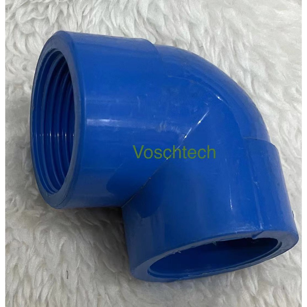 PVC Fittings Female Elbow.(w/threaded). 1/2” 3/4” 1” | Shopee Philippines