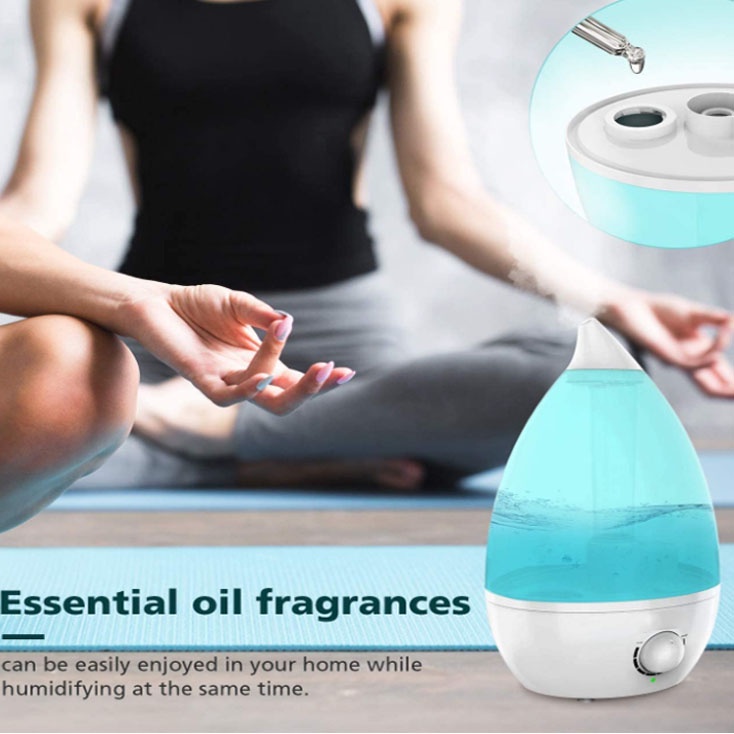 3L 3000ML 5 Light LED Color Ultrasonic Air Humidifier Home Bedroom ...