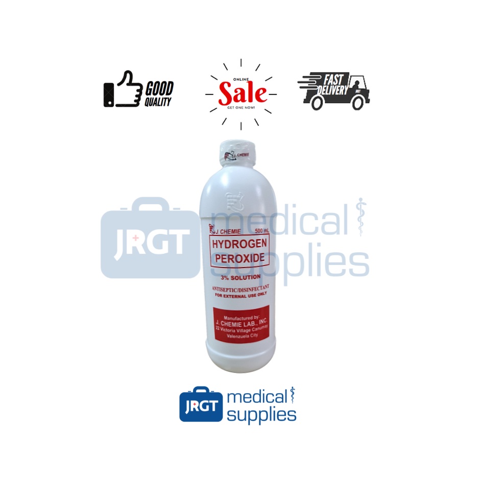 J. Chemie Hydrogen Peroxide Antiseptic | First Aid Disinfectant ...