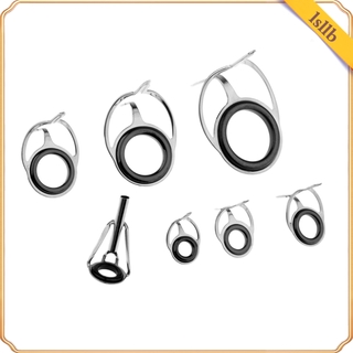7Pcs Rod Guides Tip Guide with Eyelets, Fishing Rod Guide Replacement ...