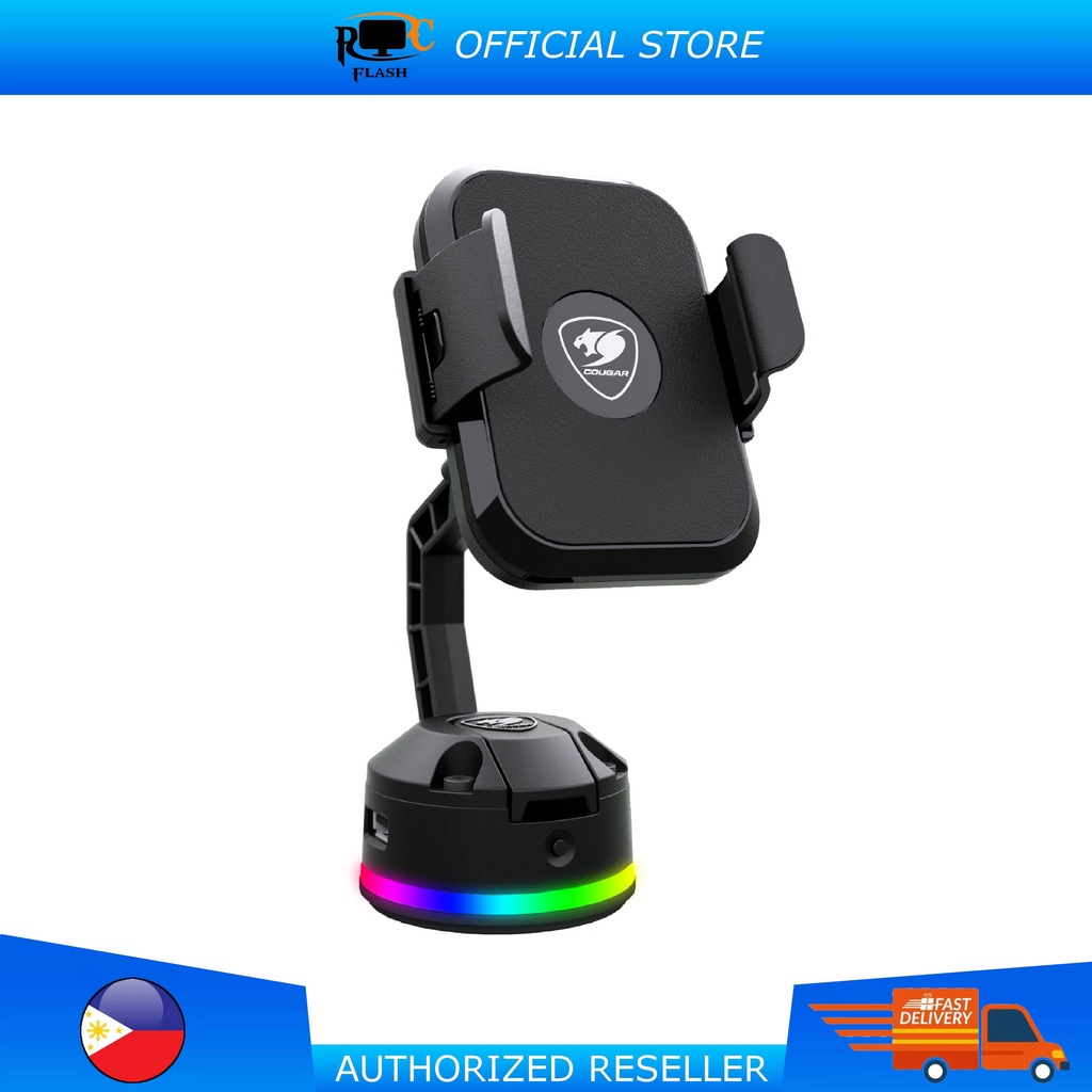 COUGAR BUNKER M RGB WIRELESS MOBILE CHARGING STAND W/ USB HUB | Shopee ...