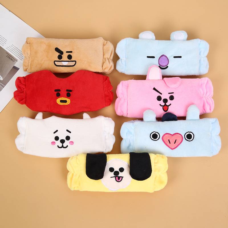 Korean Cartoon Turban Plush Headband Concert Props Cosplay Custume ...