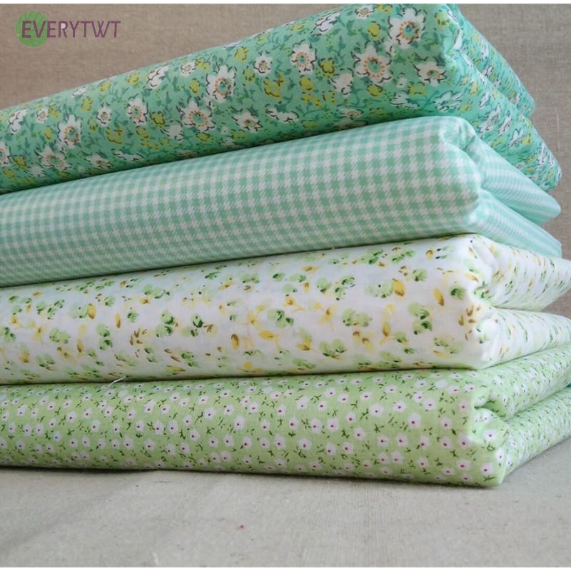 4pcs Cotton Cloth Sewing Quilting Fabric for Patchwork Needlework DIY ...