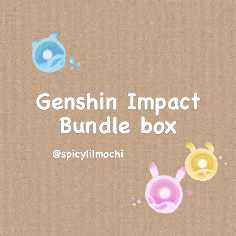 Genshin bundle set male ver. (@spicylilmochi) | Shopee Philippines