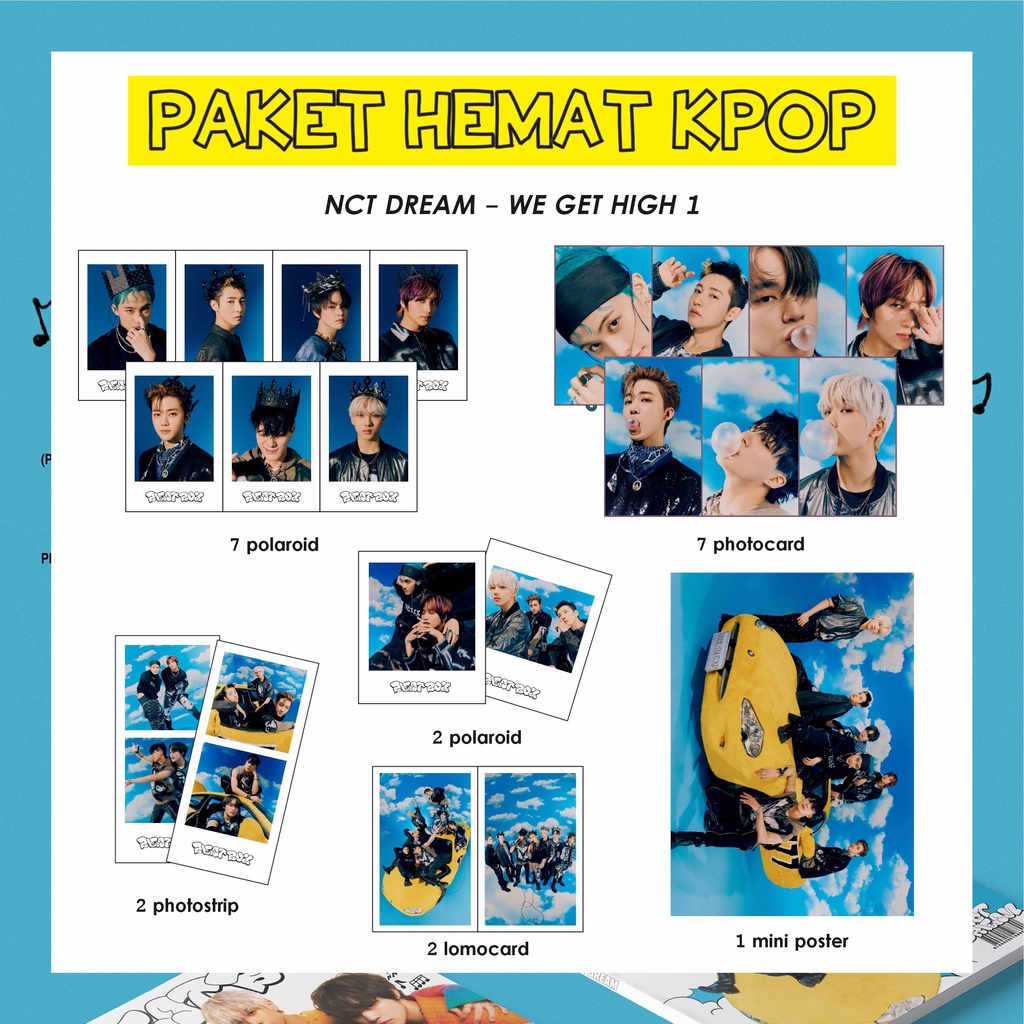 Pahe KPOP Savings Package (NCT DREAM - BEATBOX WE GET HIGH) | Shopee ...