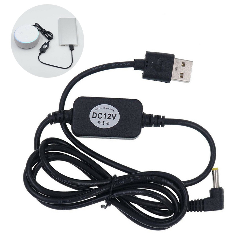 New USB Power Adapter Charger Cable Cord For Amazon Echo Spot&Echo Dot ...