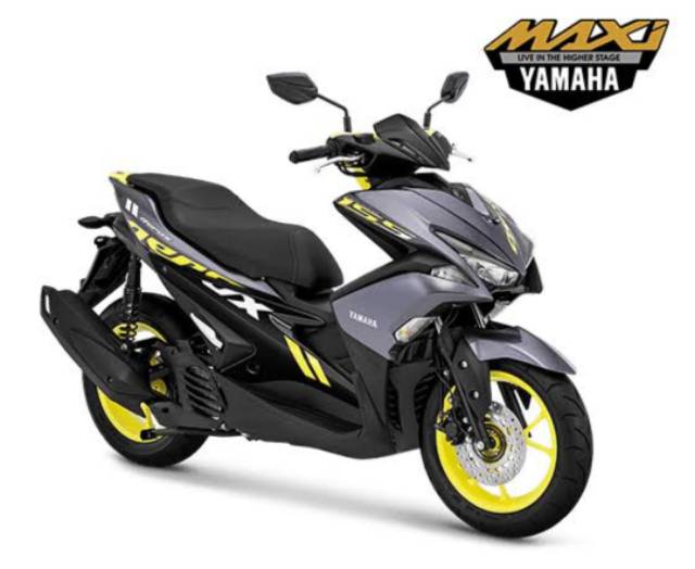 STABILO HITAM Striping Yamaha Aerox 155 2019 Black Gray Highlighter body Standard Best Quality Motorcycle Shopee Philippines