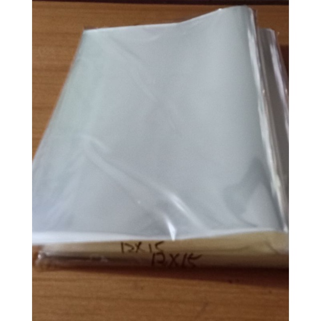 big size Opp clear plastic with adhesive 100pcs/pack | Shopee Philippines
