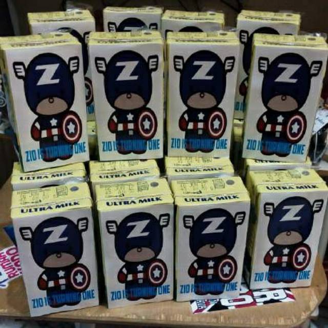 Captain AMERICA CUSTOM BIRTHDAY MILK LABEL STICKER | Shopee Philippines