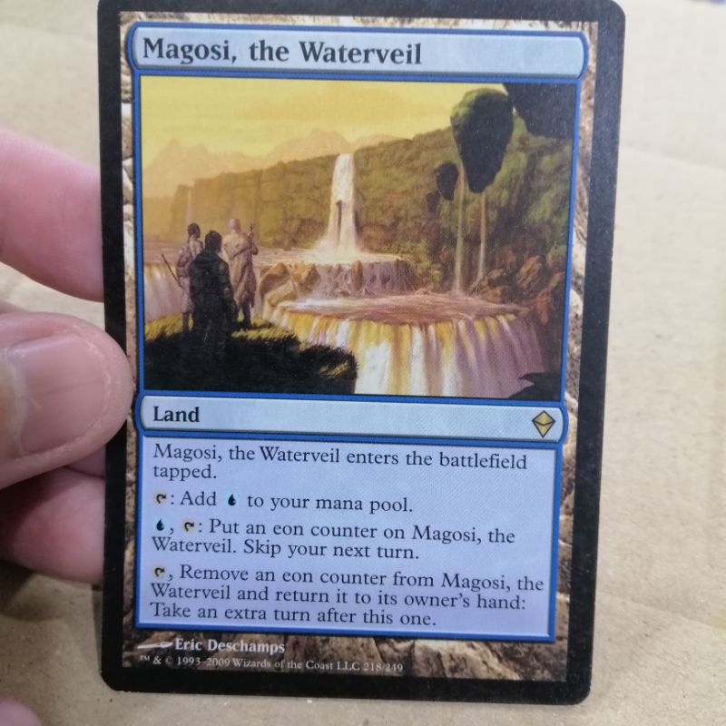 1 Magosi, the waterveil ZEN zendikar MTG card magic commander EDH ...